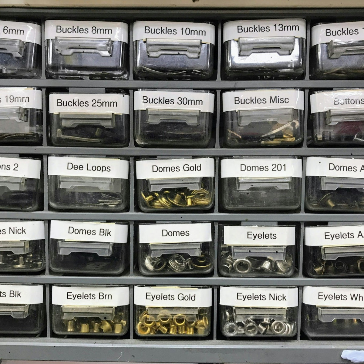 Fastenings - Domes - Rivets - Eyelets – Shane's Shoe Repairs